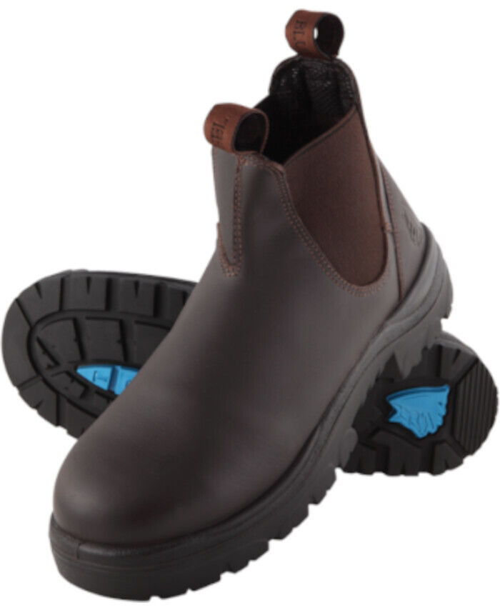 Hobart - TPU - Elastic Sided Boots | Steel Blue